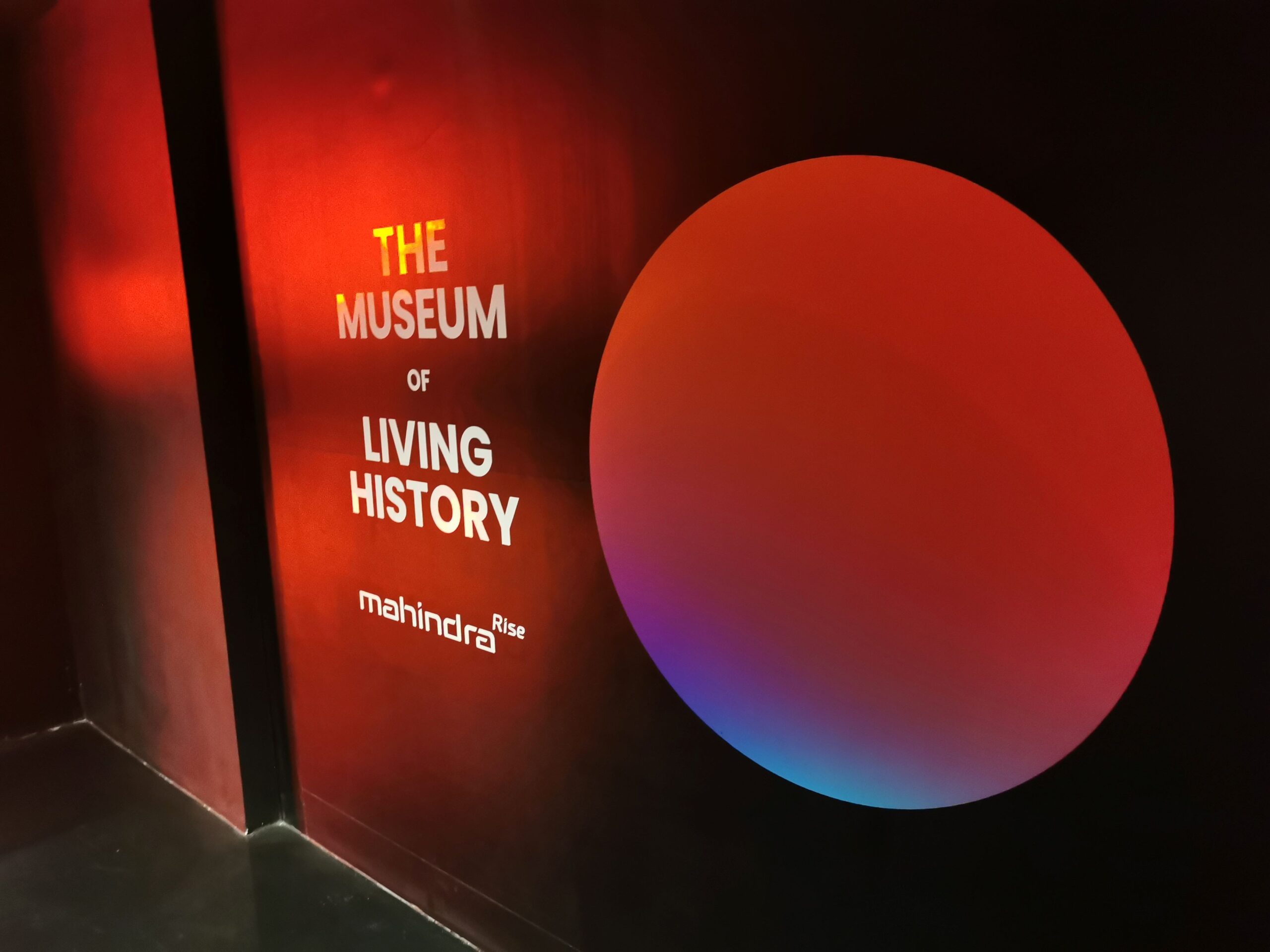 Mahindra’s objet d'museum - ‘Museum of Living History’.