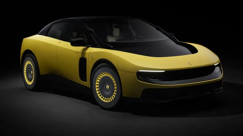 People compared the Ferrari Luce to the new Nissan Leaf - and of course ...